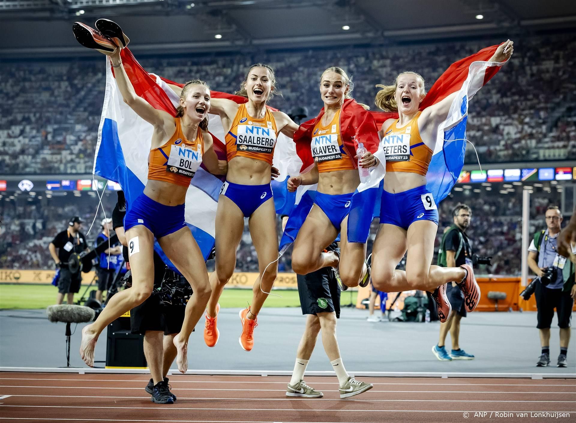 Historische medailleoogst voor Nederland op WK atletiek in Boedapest