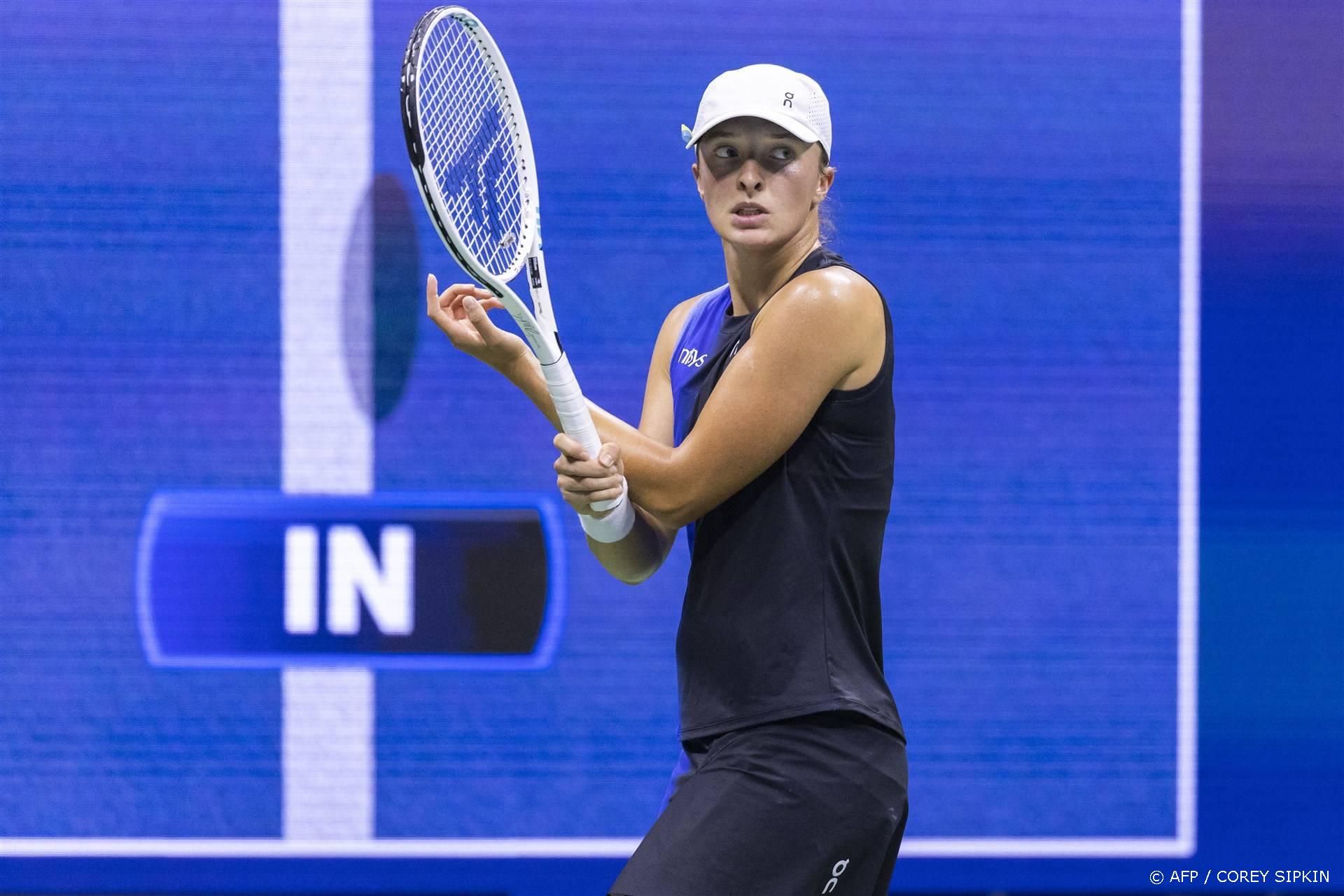 Swiatek verliest nummer 1-positie na uitschakeling in US Open