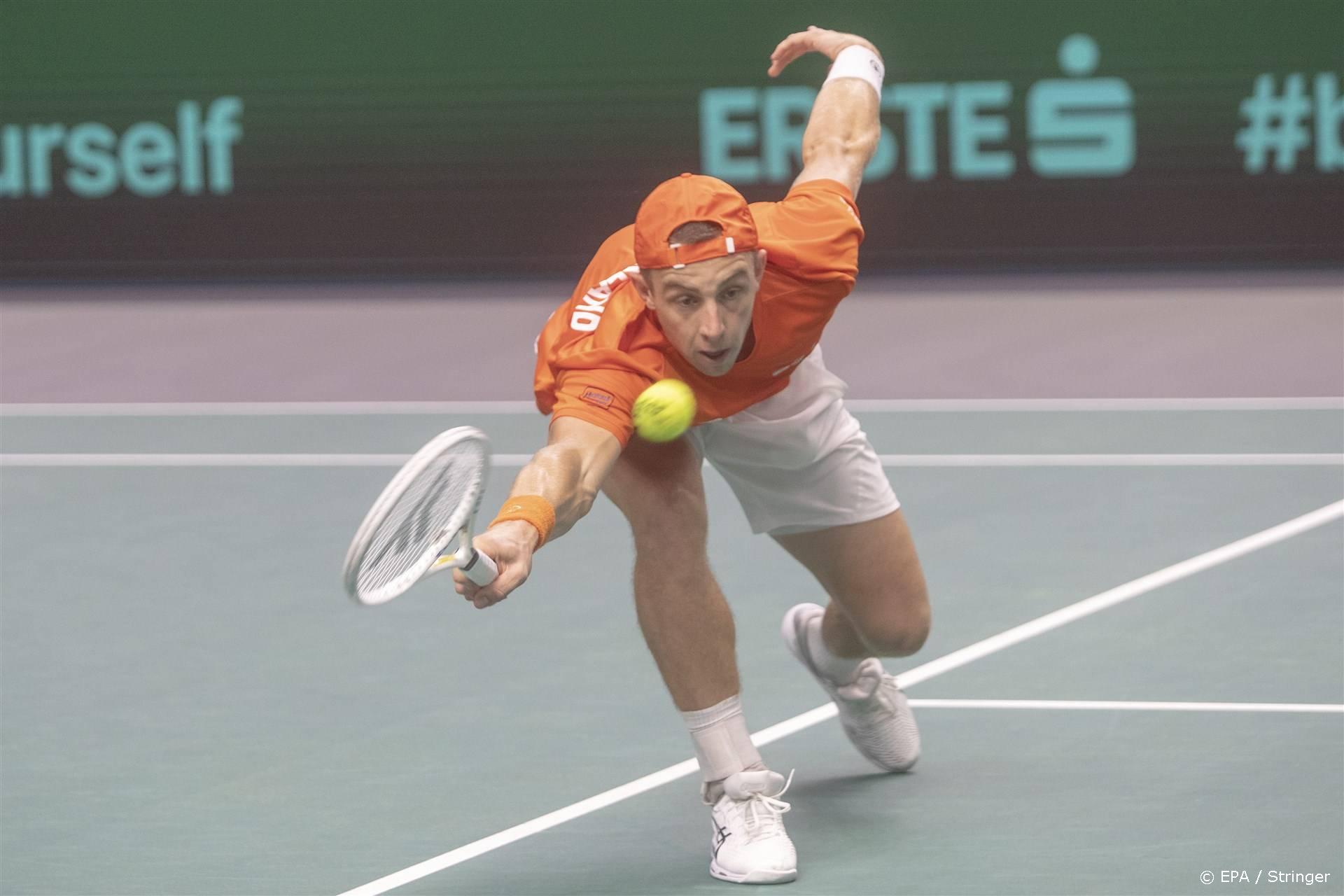 Griekspoor bereikt kwartfinales ATP-toernooi Stockholm na overwinning ...