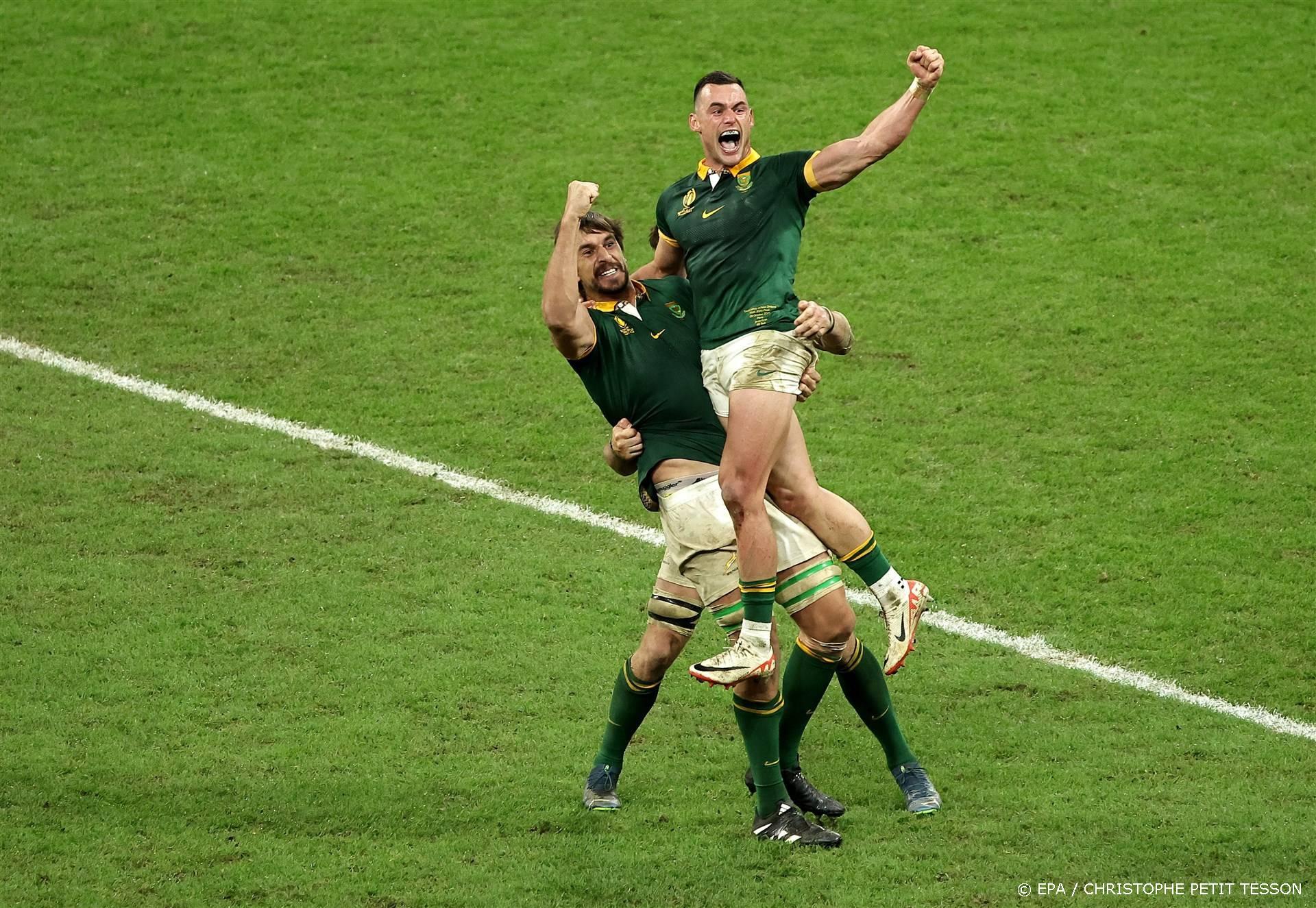 Zuid-Afrika prolongeert wereldtitel rugby met overwinning op Nieuw-Zeeland