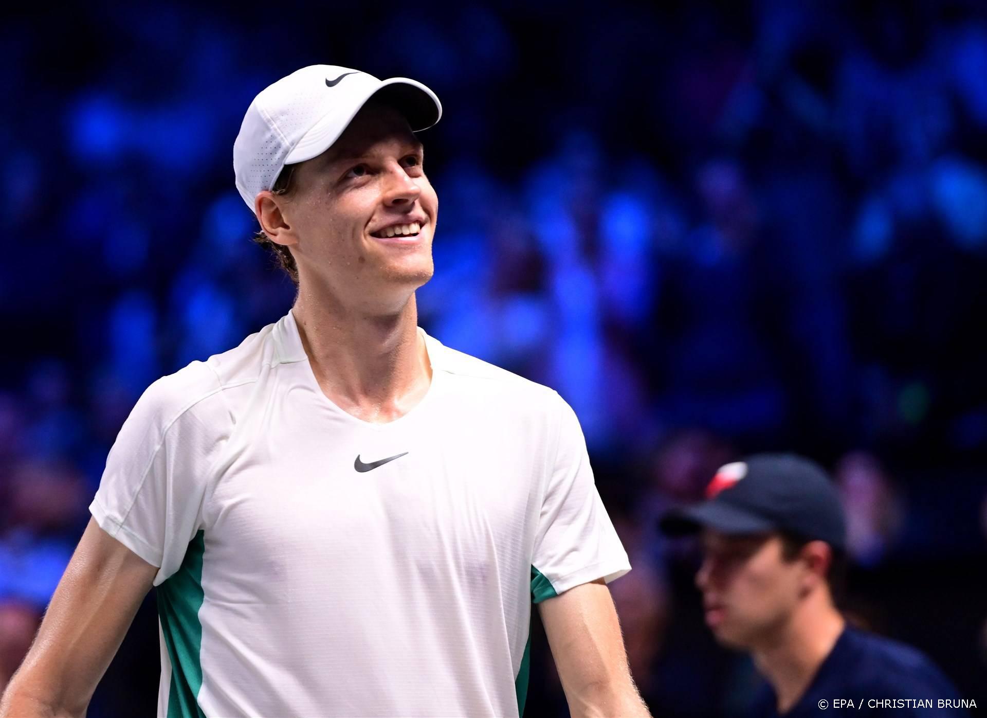 Sinner wint tiende ATP-titel na slopende finale in Wenen