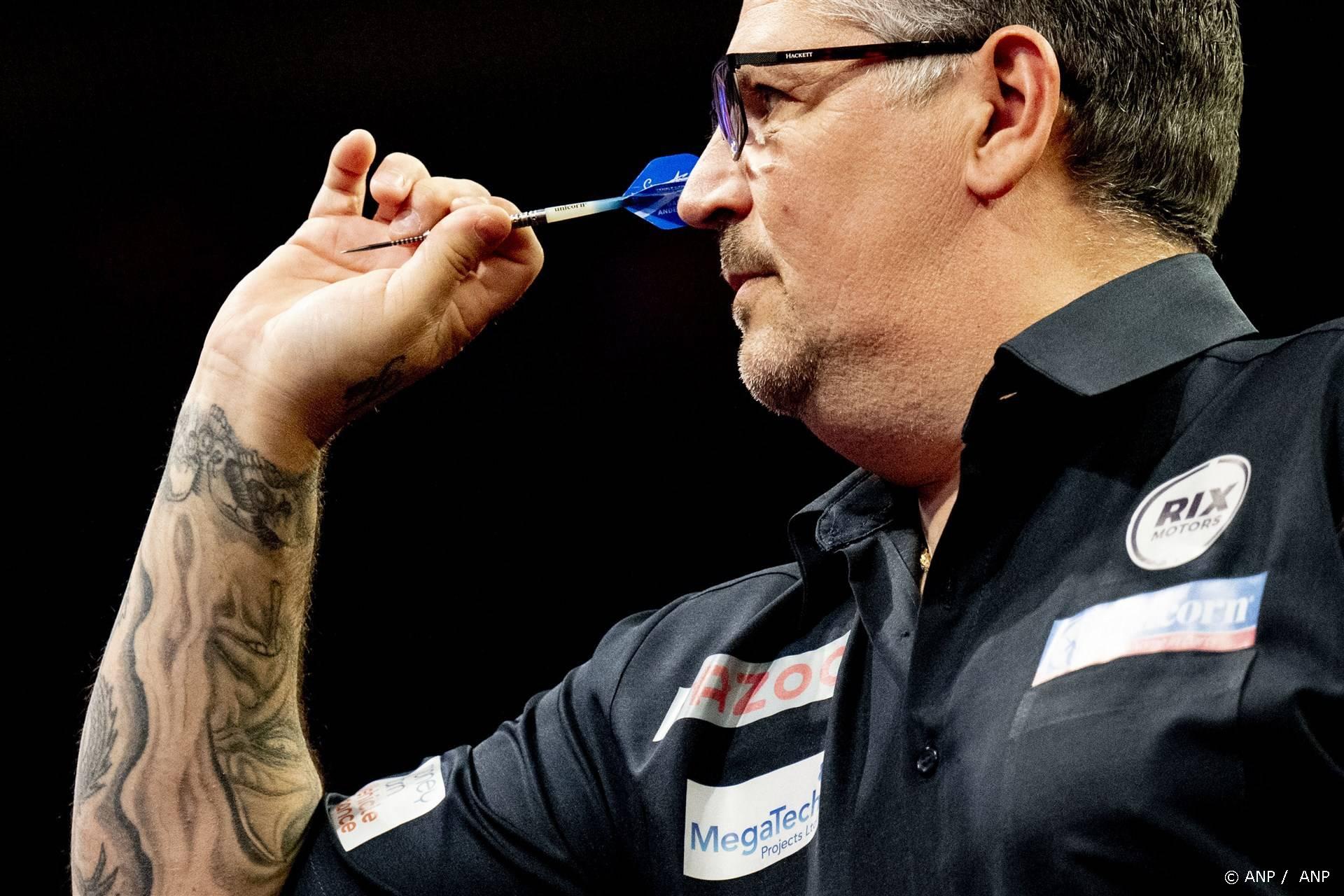 Gary Anderson bereikt achtste finales darts wereldkampioenschap