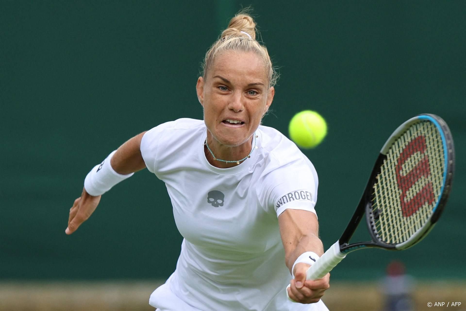 Arantxa Rus bereikt tweede ronde WTA-toernooi Limoges