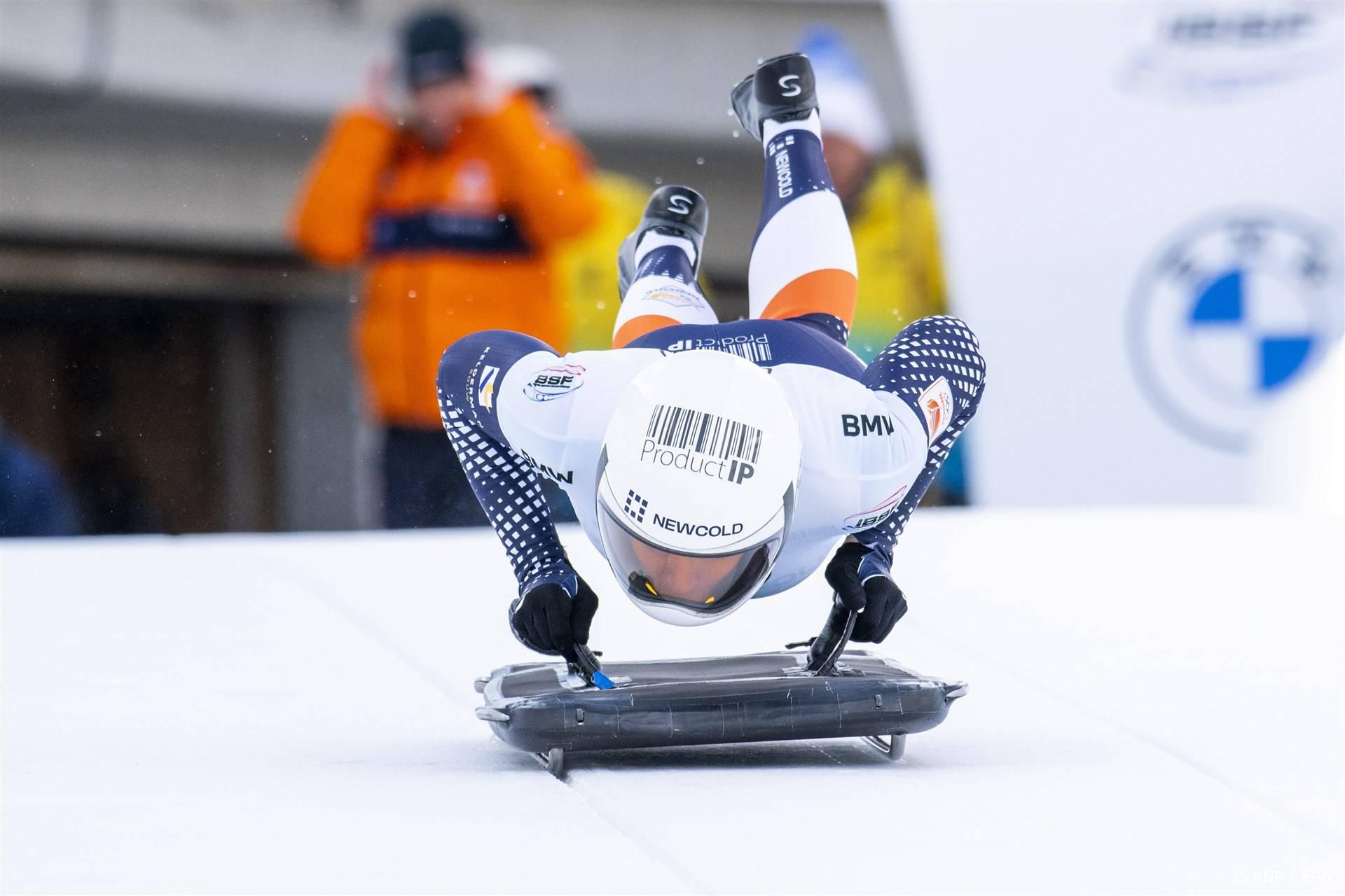 Kimberley Bos pakt goud in wereldbekerwedstrijd Skeleton St. Moritz
