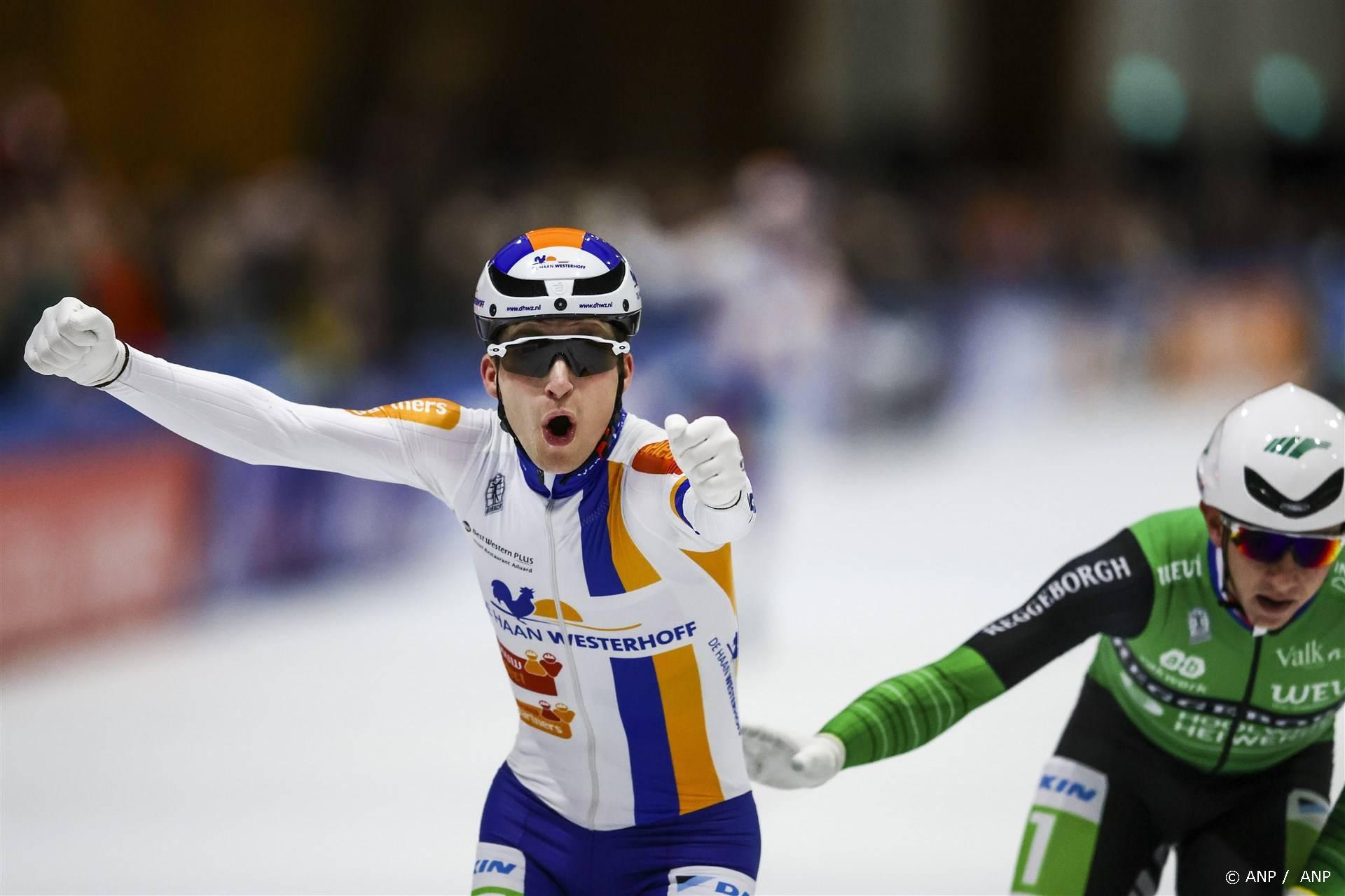 Luc ter Haar verrassend Nederlands kampioen marathonschaatsen na grote ...