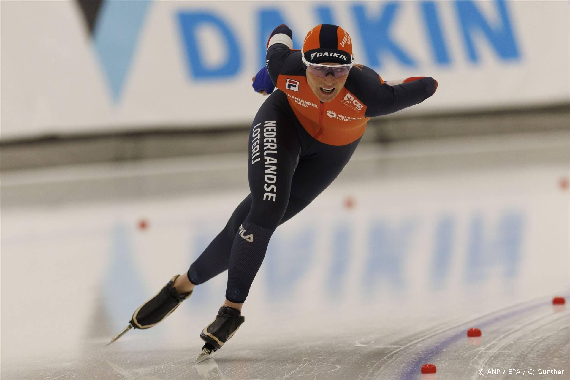 Irene Schouten pakt wereldtitel 3000 meter schaatsen in Calgary