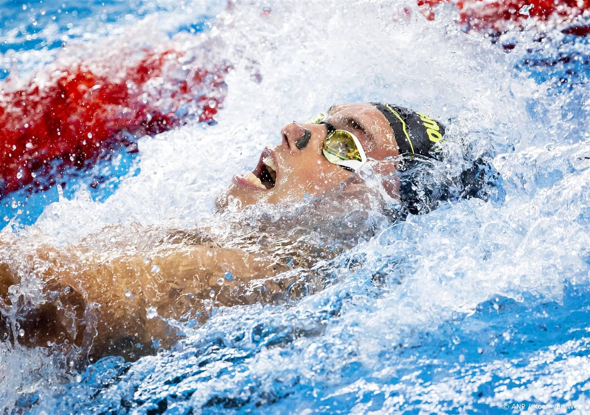 Amerikaan Van Westering zwemt voor Nederland naar Olympische limiet op WK
