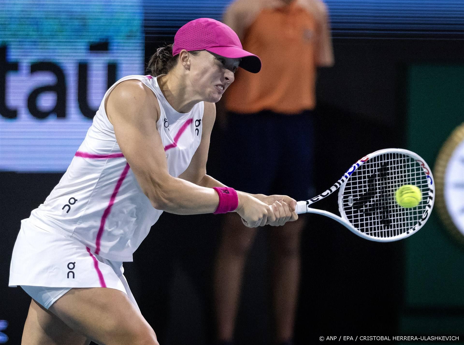 Swiatek verslagen in Miami, top drie van de wereld mist kwartfinales