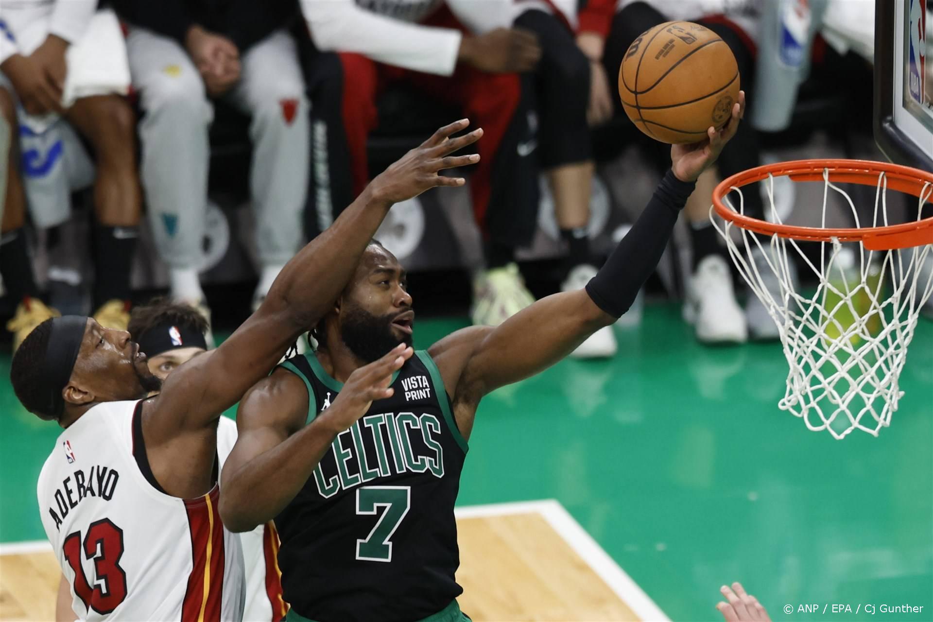 Boston Celtics bereiken tweede ronde play-offs NBA na winst op Miami Heat