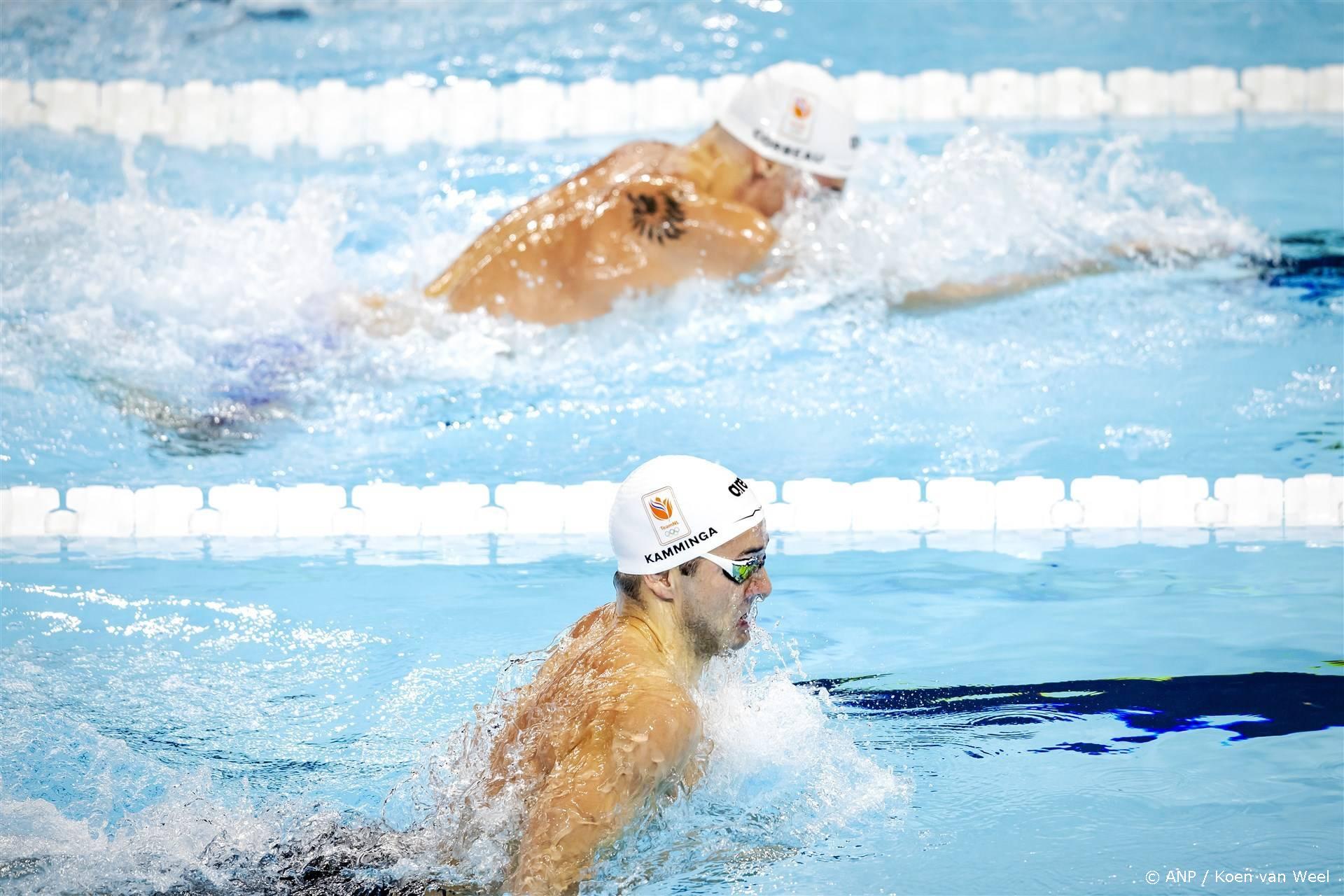 Kamminga en Corbeau strijden voor plek in olympische zwemfinale Parijs