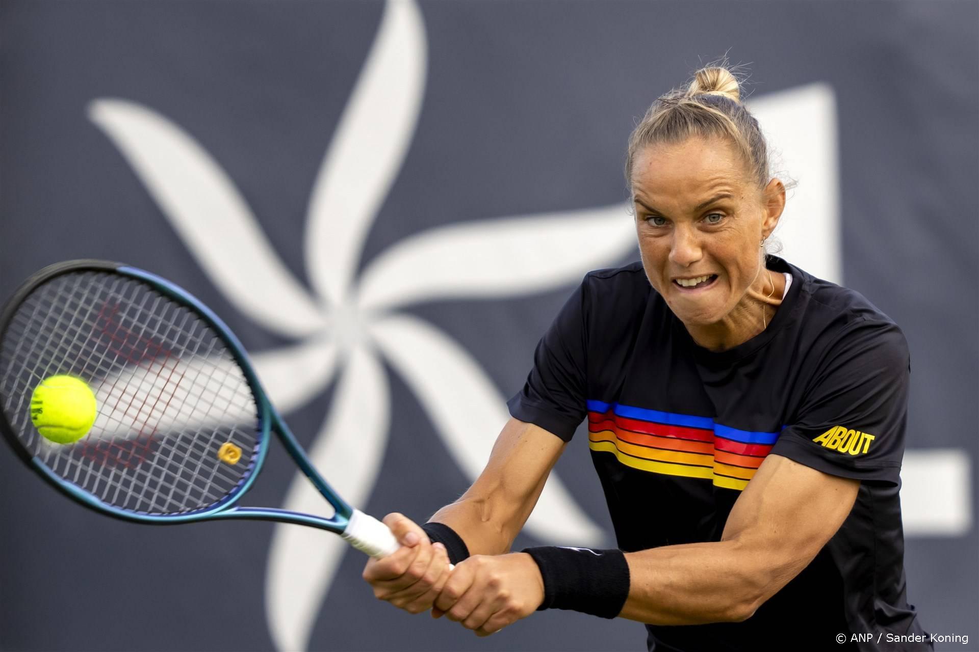 Arantxa Rus verliest kwartfinale WTA-toernooi Cleveland tegen Kessler