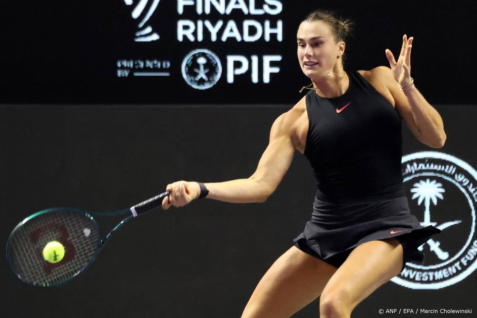 Sabalenka sluit jaar af als nummer één, Nederlandse Rus op plek 81