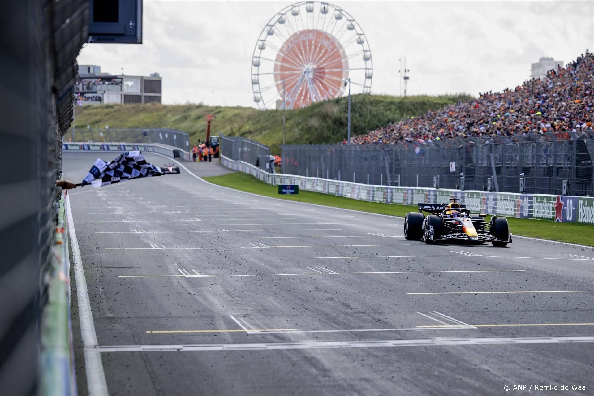 Laatste combitickets voor twee finale Formule 1-races Zandvoort nu te koop