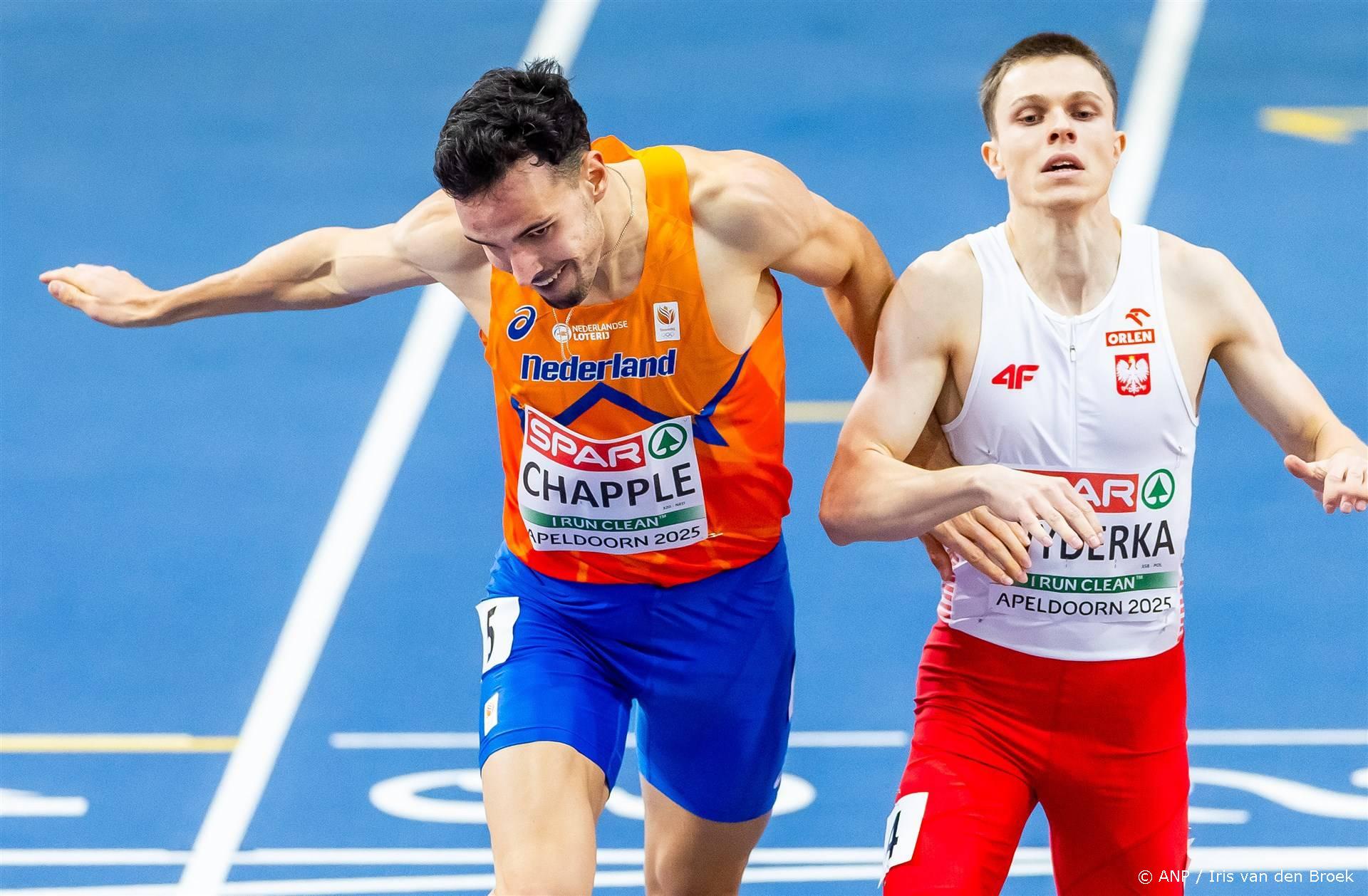 Samuel Chapple bereikt halve finales 800 meter op WK indooratletiek