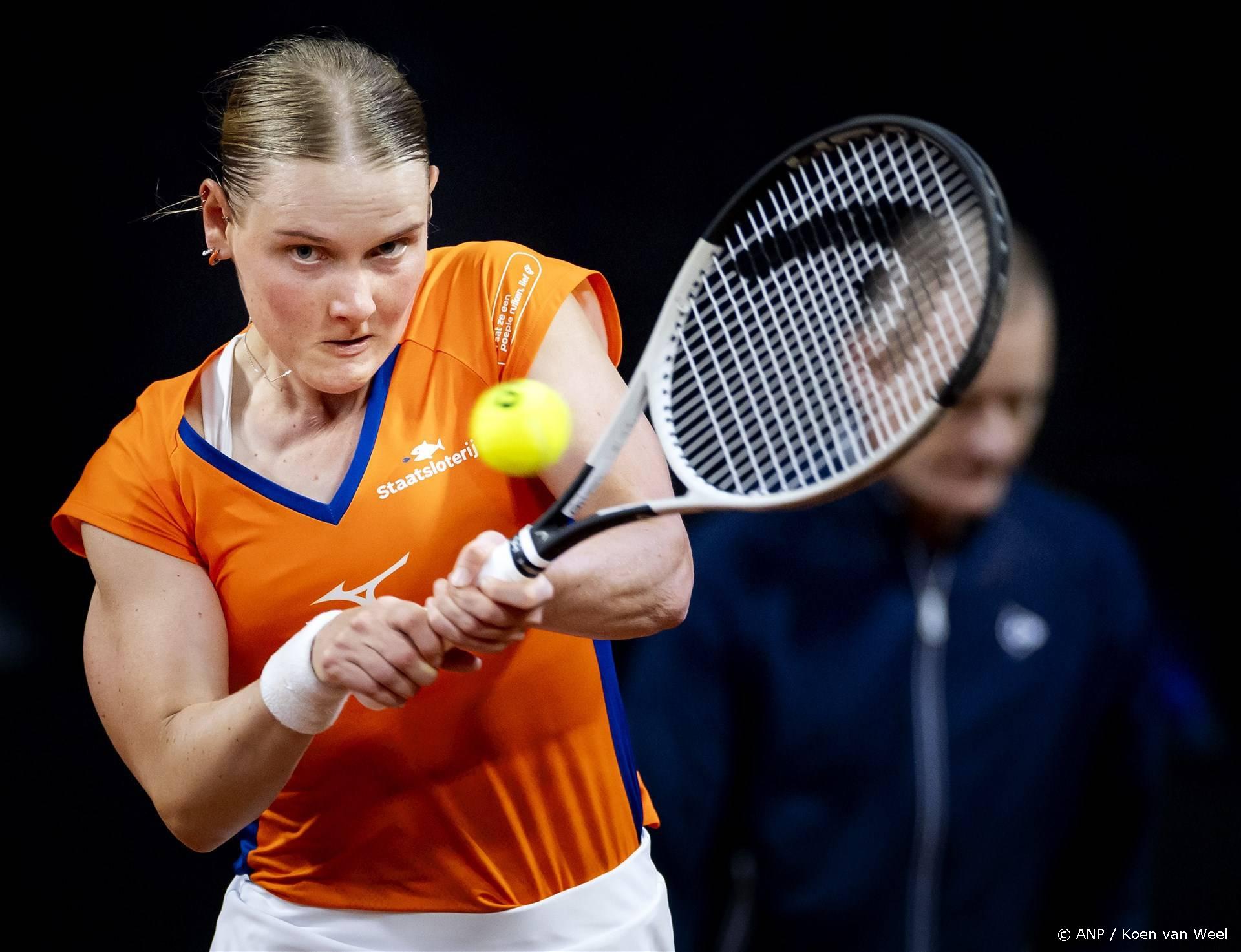 Tennisster Lamens debuteert op Roland Garros tegen Amerikaanse Krueger