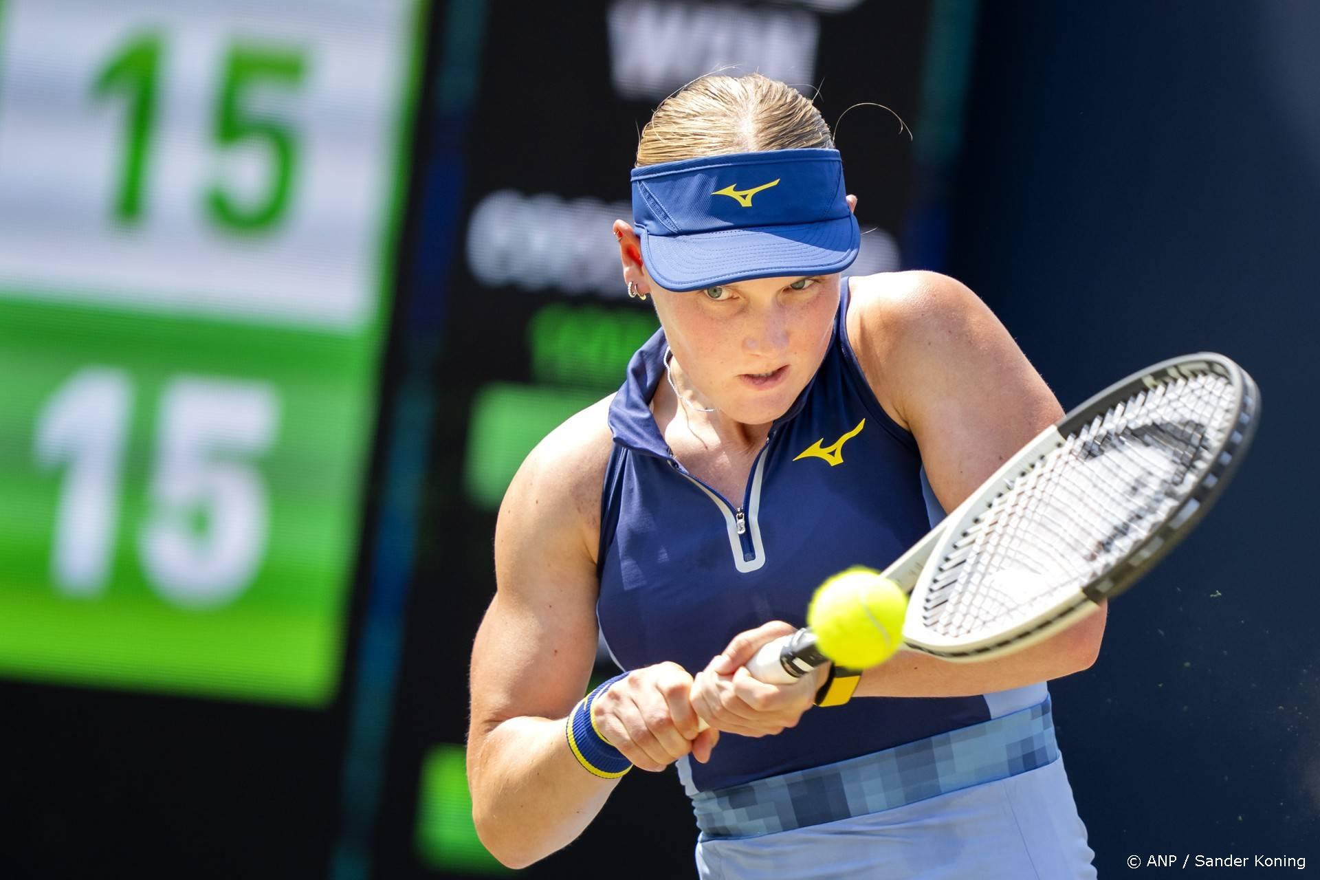 Suzan Lamens opent haar debuut op Wimbledon tegen Iva Jovic