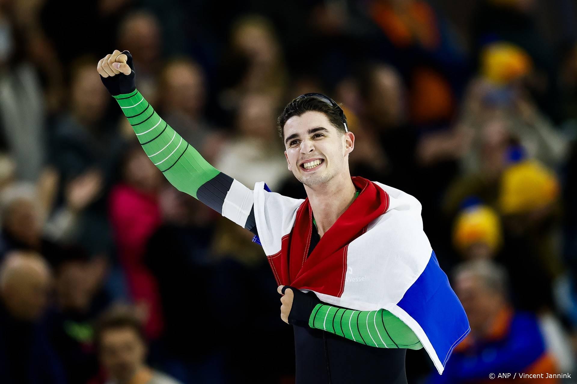 Schaatser Jenning de Boo vestigt Nederlands record op wereldbeker in ...