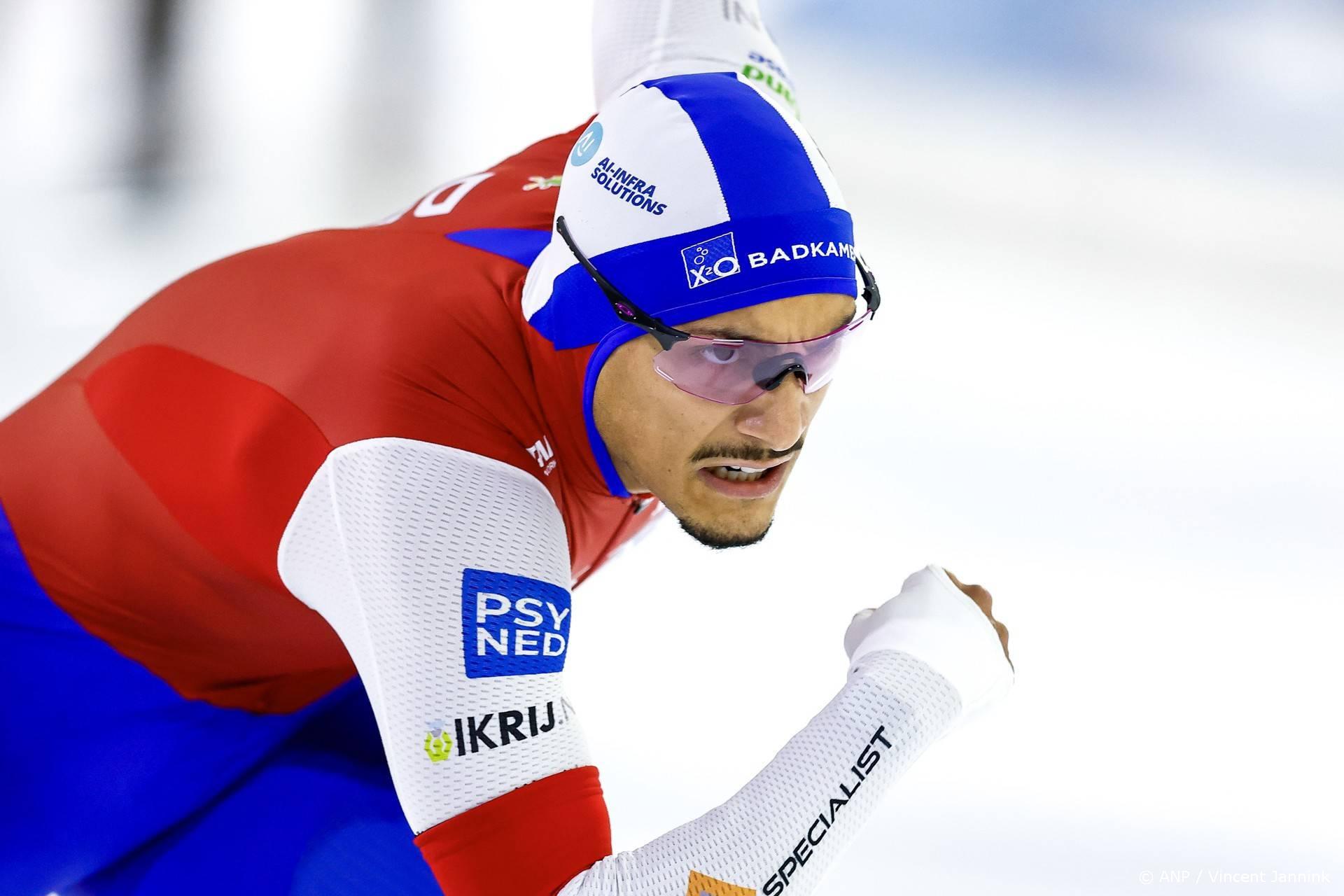 Sebas Diniz snelste op 500 meter bij olympisch kwalificatietoernooi